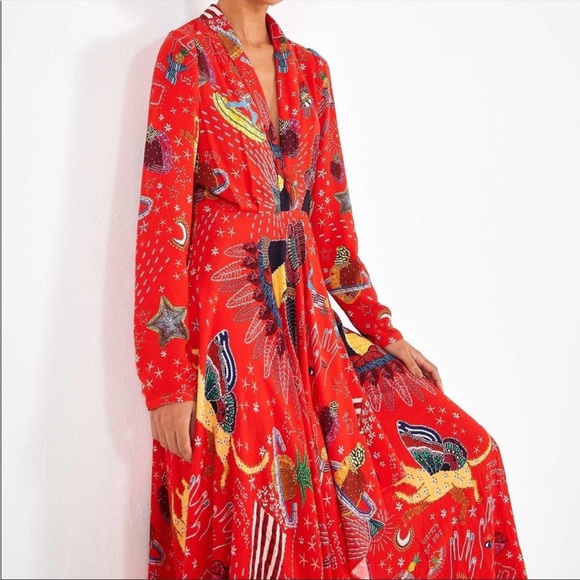 FARM Rio | Dresses | Farm Rio Carnival Maxi Dress | Poshmark